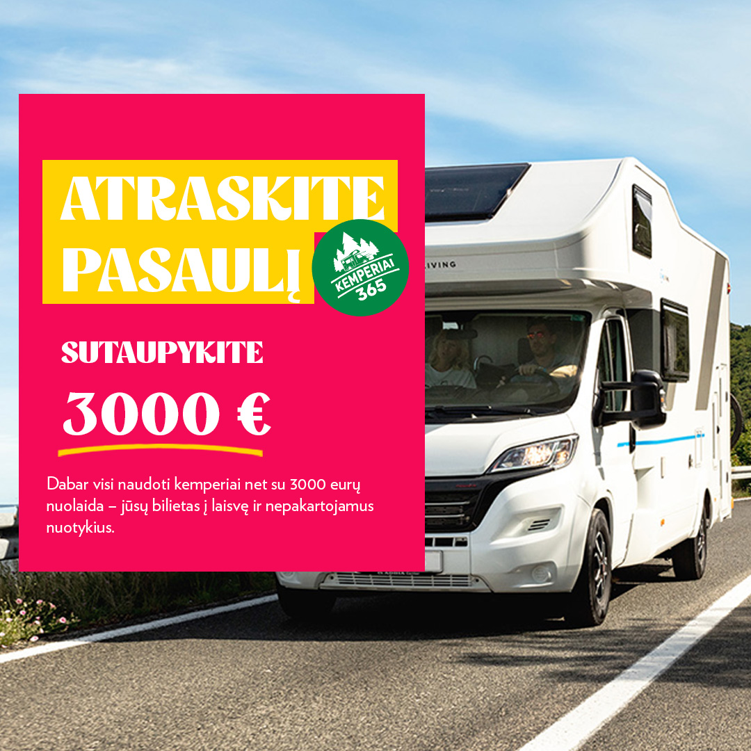 Motorhome sale with a 3000 € discount!